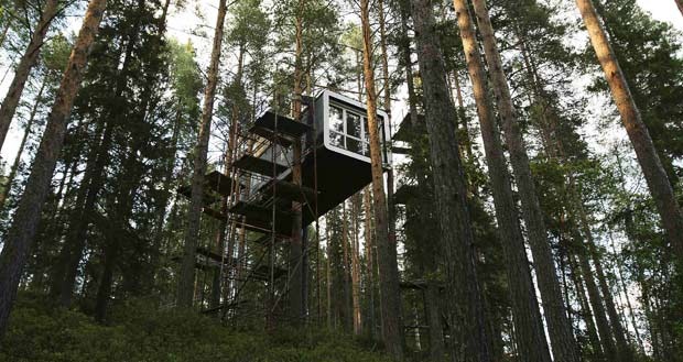 A Unique Tree Hotel in Sweden | Amusing Planet